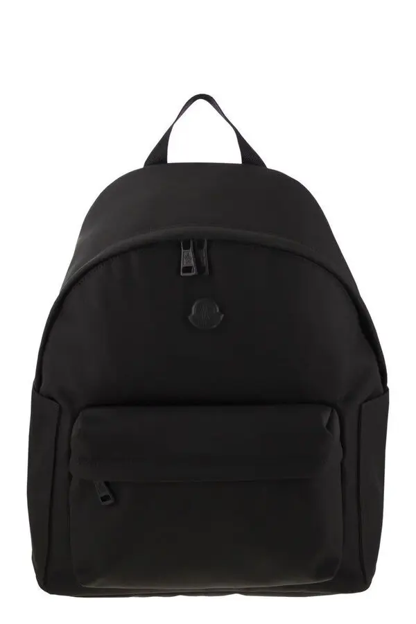 Moncler Water-repellent Backpack - Black
