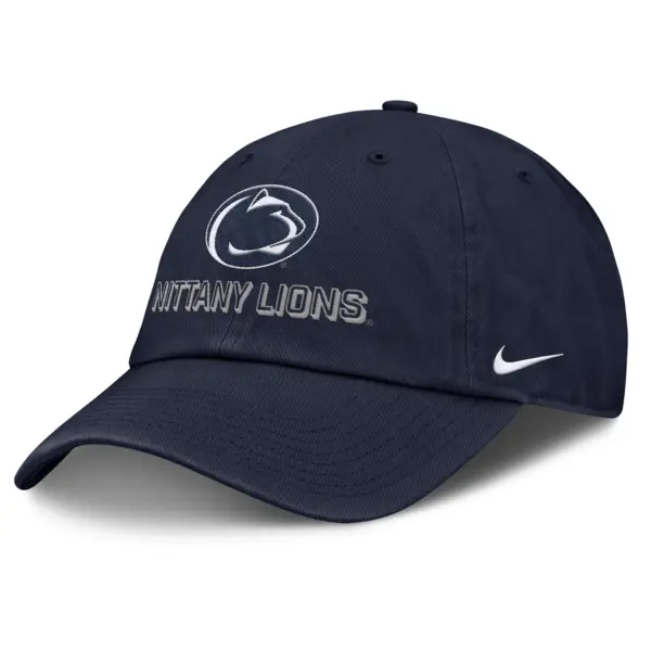 Nike Penn State On-field Club Gameday Adjustable Hat - Blue