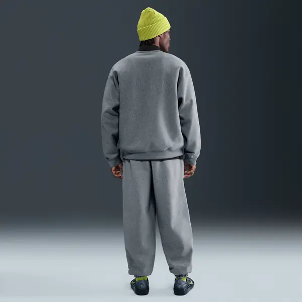 Nike Solo Swoosh Fleece Crew - Grey
