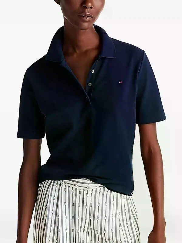 Tommy Hilfiger Short-sleeve Polo Shirt - Blue