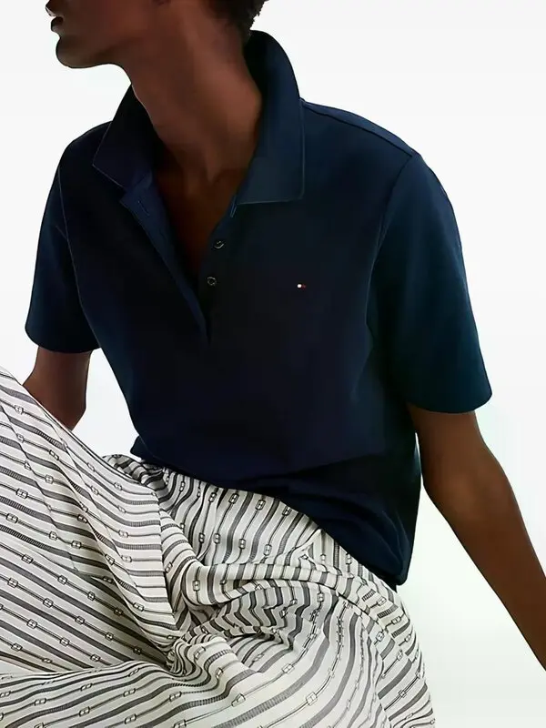 Tommy Hilfiger Short-sleeve Polo Shirt - Blue