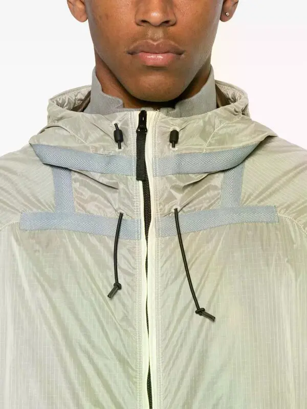 Stone Island Hooded Panelled Jacket