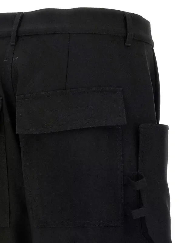 Rick Owens Stefan Cargo Low-crotch Trousers - Black