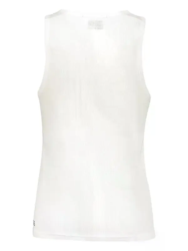 Ksubi Ribbed Smiley-face Tank Top