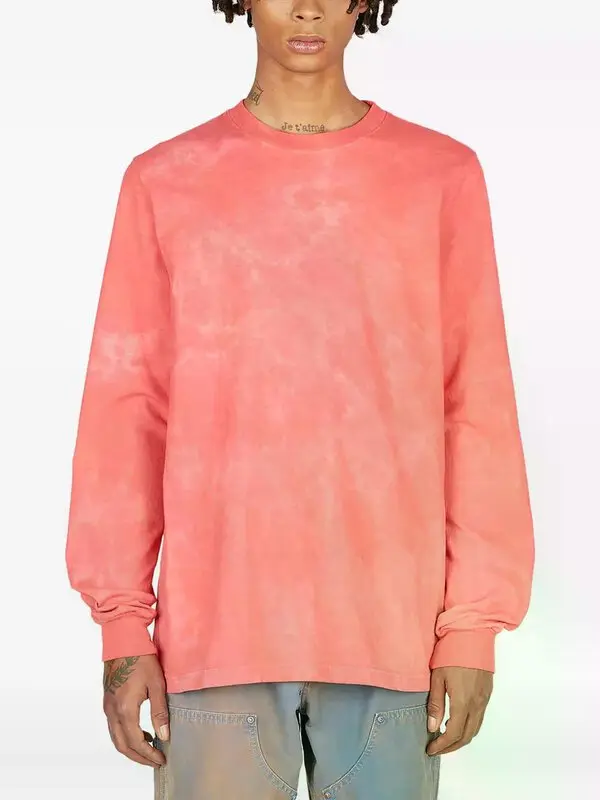 NOTSONORMAL Long-sleeve Crew Neck T-shirt - Red