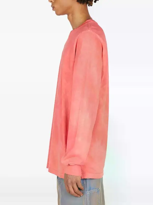 NOTSONORMAL Long-sleeve Crew Neck T-shirt - Red