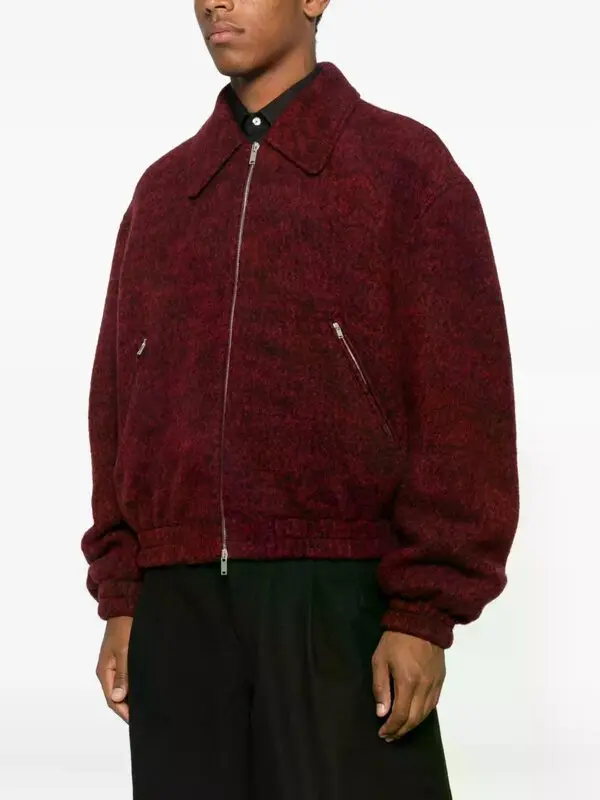 JIL SANDER Knitted Bomber Jacket