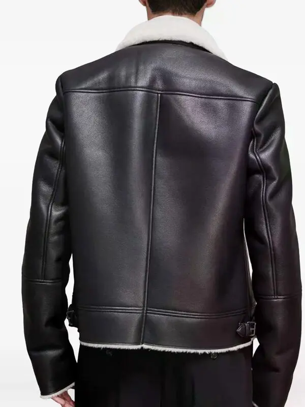 Patrizia Pepe Shearling-collar Jacket