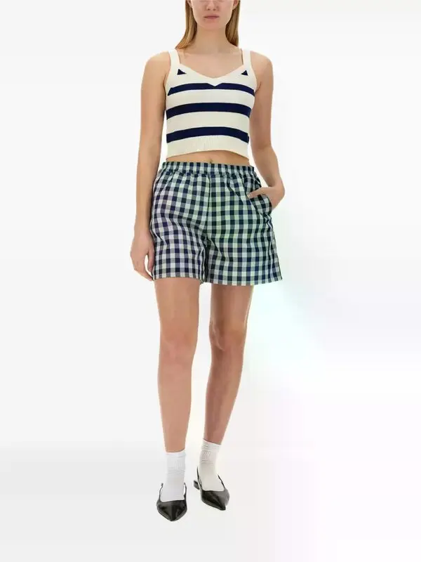 Baum Und Pferdgarten Striped Knit Top - Neutrals