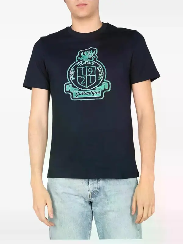 BALLANTYNE Crest-print T-shirt