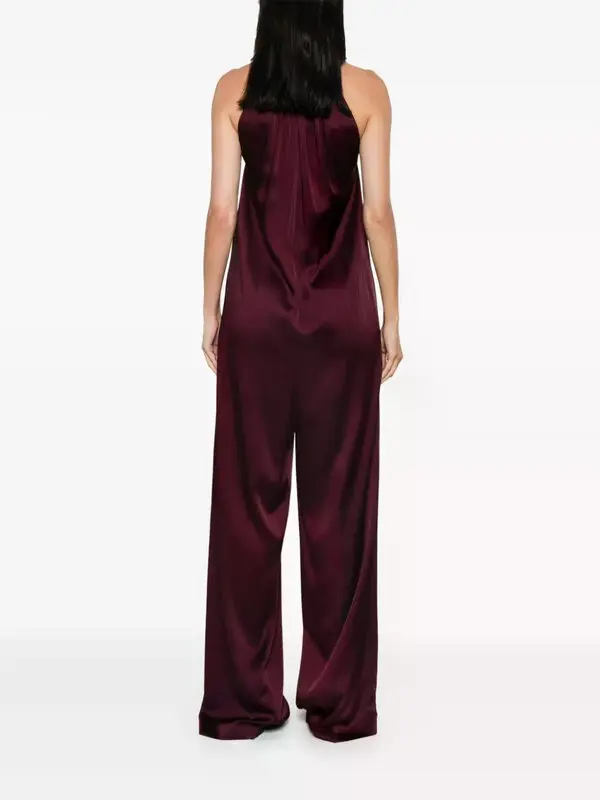 Stella McCartney Halterneck Jumpsuit - Red