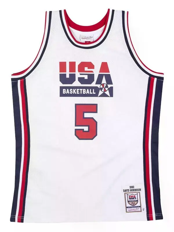 Mitchell & Ness Usa 1992 David Robinson Basketball Jersey - White