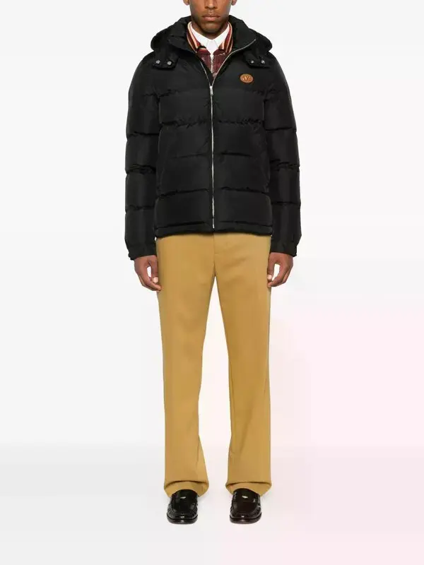 Valentino Garavani Quilted Hooded Jacket - Black