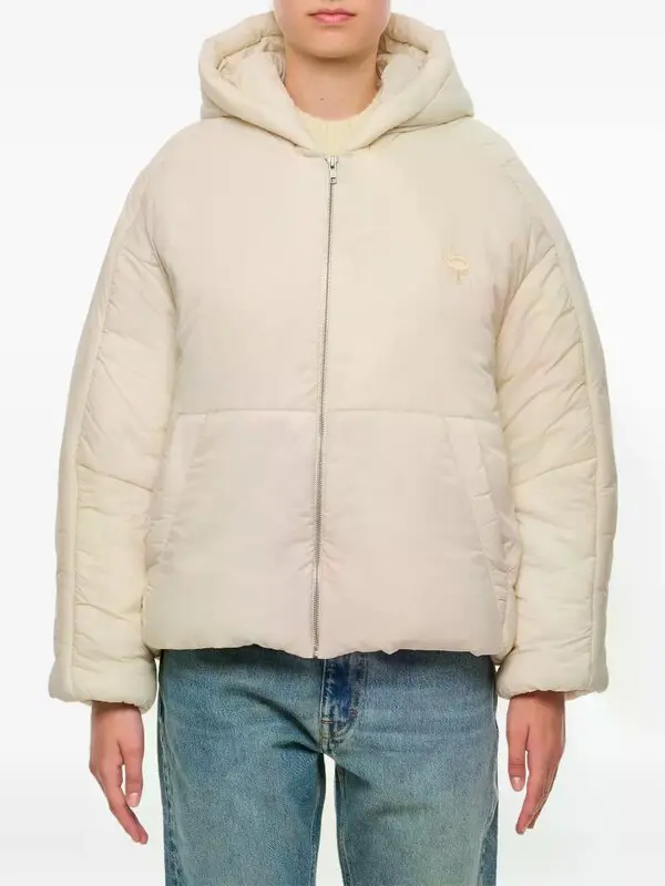 MORDECAI Padded Hooded Jacket - Neutrals