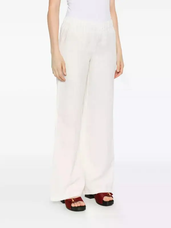 120% Lino Elastic-waist Trousers