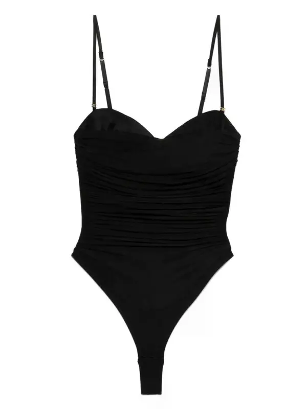 Elisabetta Franchi Ruched-panel Bodysuit