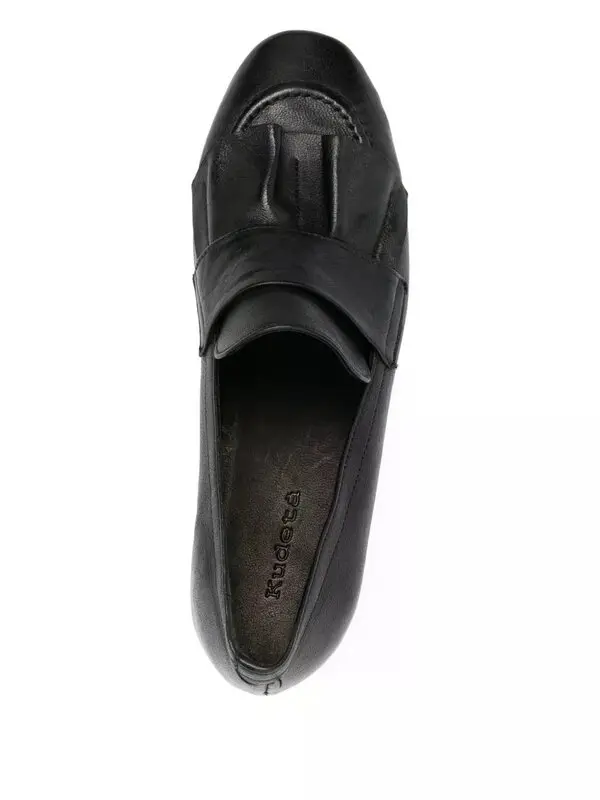 KUDETA 40mm Ruffled Leather Loafers