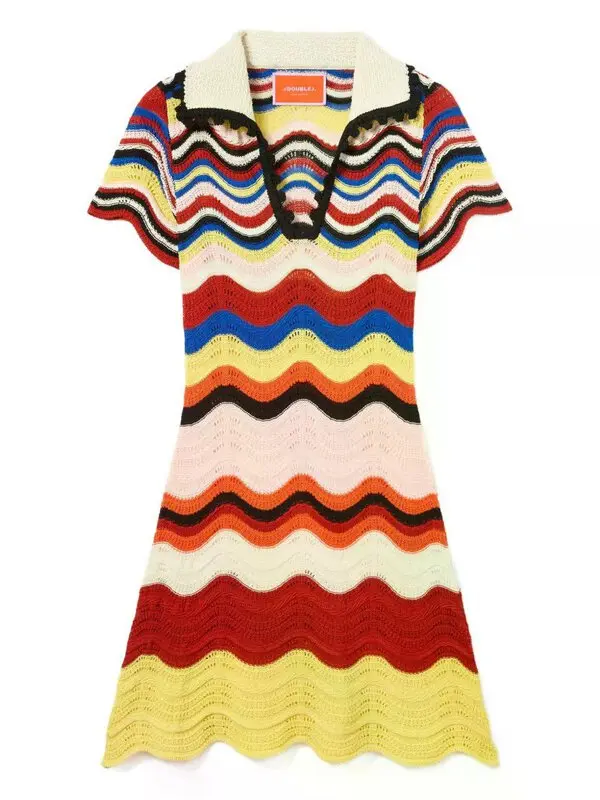 strapless open back dress Loose Blue And Red Button Down Linen Maxi Dresses For Women Y753–  FantasyLinen