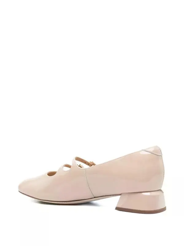 Clarks 30mm Buckled Block-heel Pumps - Neutrals