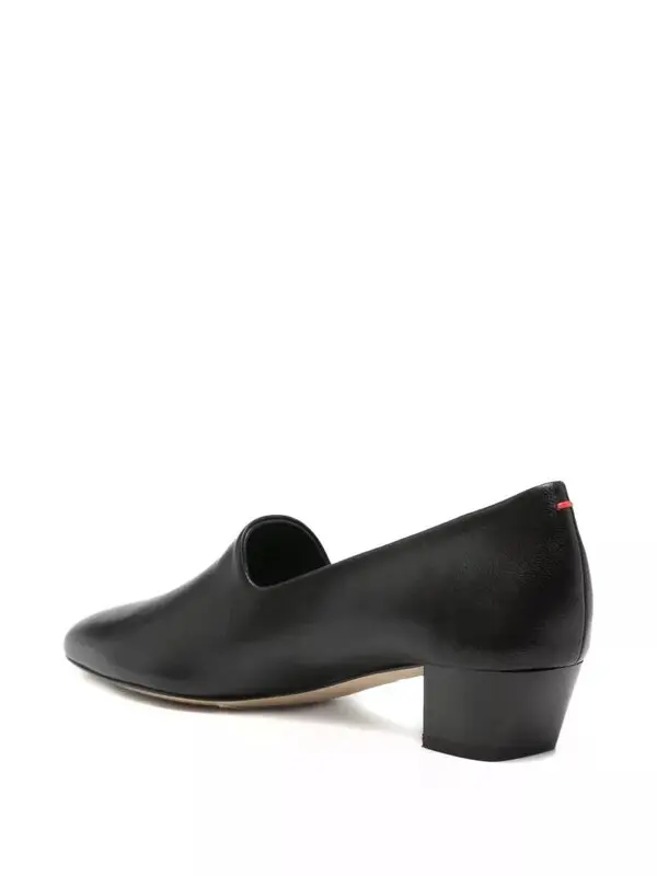 AeydĒ 40mm Almond-toe Block-heel Loafers