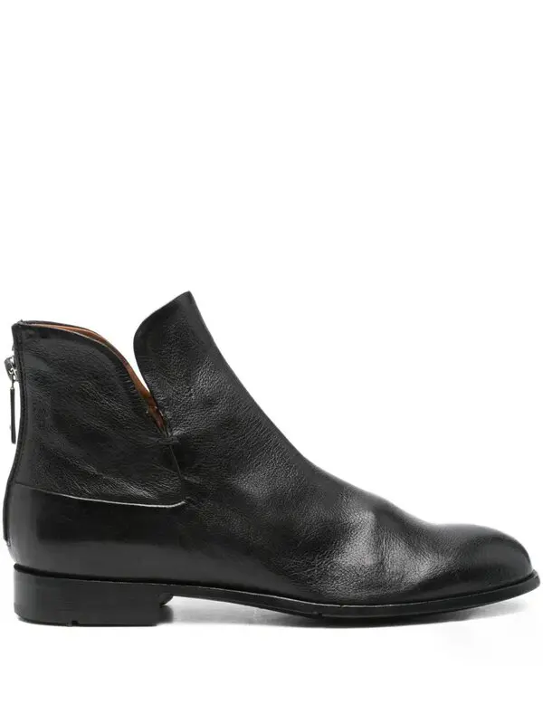 LEMARGO Back-zip Ankle Boots