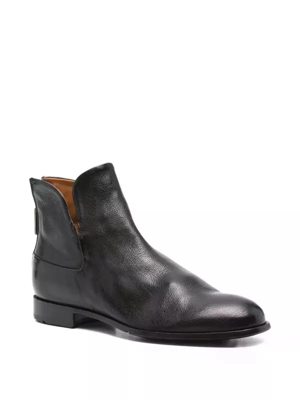 LEMARGO Back-zip Ankle Boots