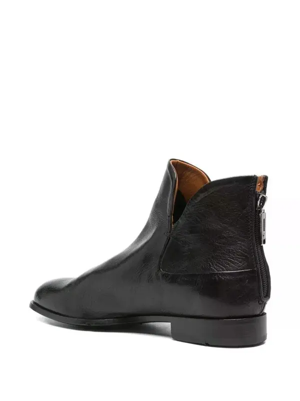 LEMARGO Back-zip Ankle Boots