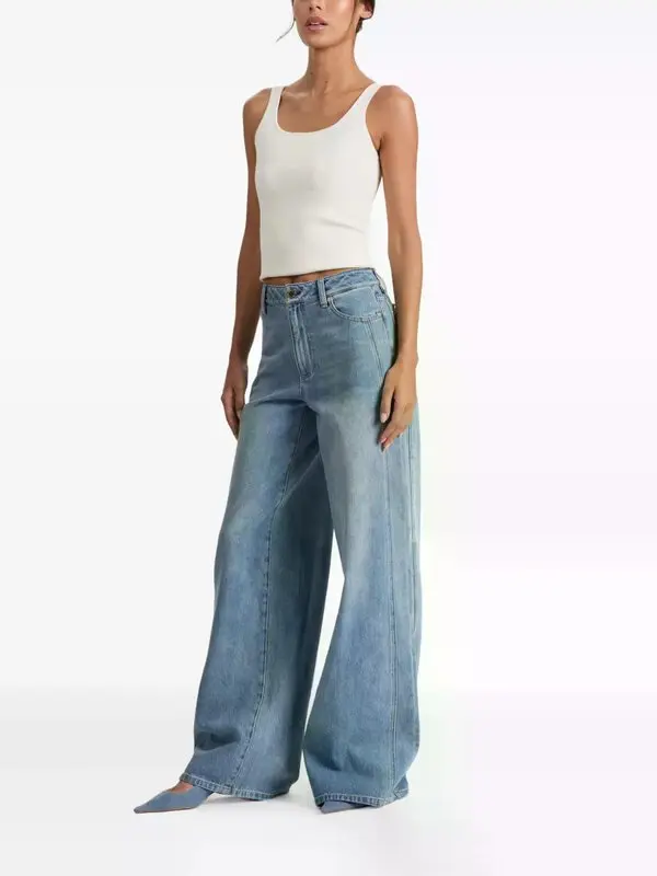 Alice + Olivia Wide-leg Jeans