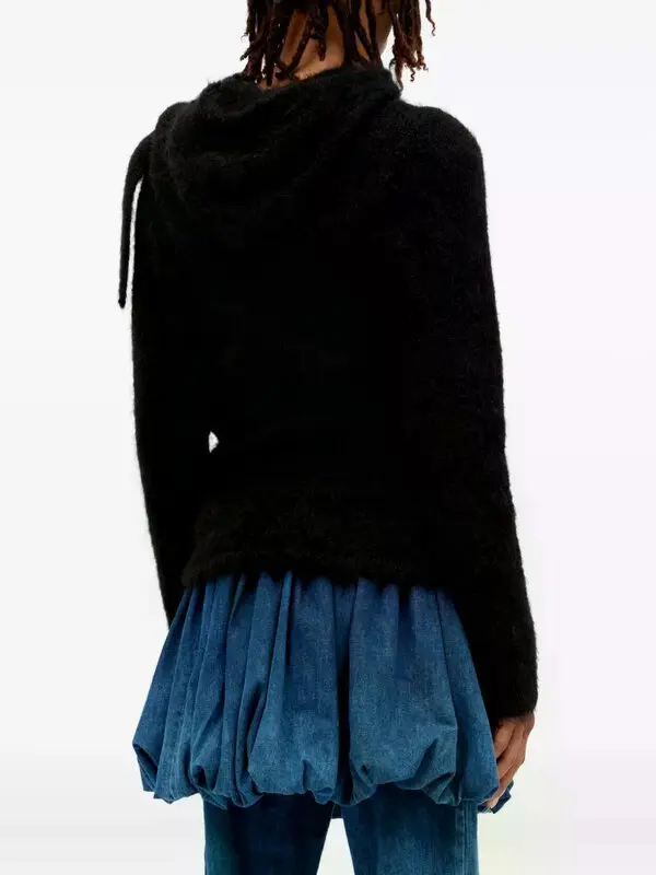 AARON ESH Mohair Hoodie