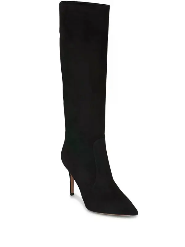 GIANVITO ROSSI 85mm Suede Boots