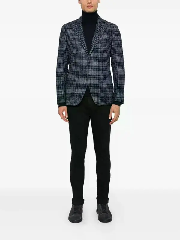 ROBERTO COLLINA Turtleneck Merino Wool Sweater - Black