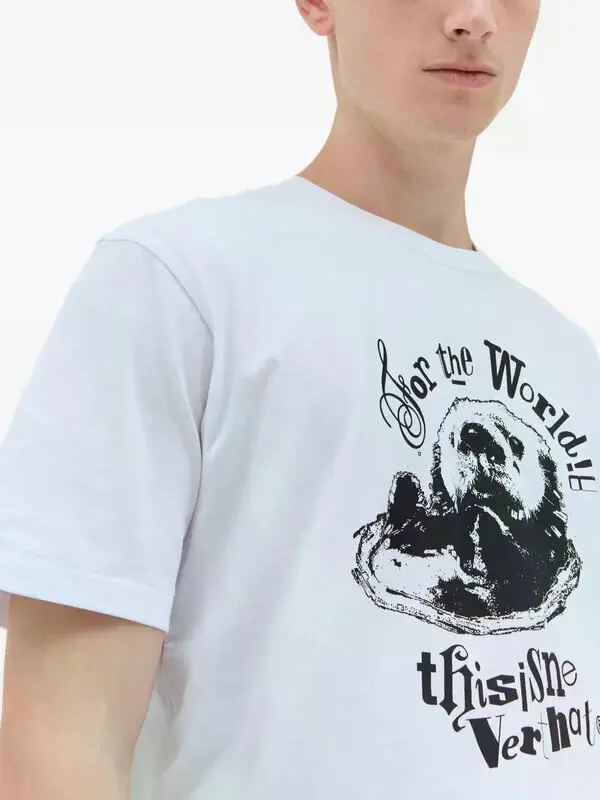 THISISNEVERTHAT Otter-print T-shirt