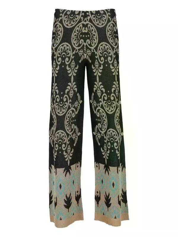 AKEP Damask Pattern Trousers