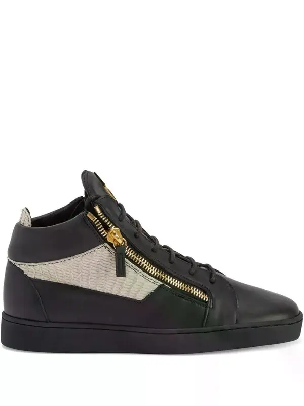 GIUSEPPE ZANOTTI Kriss Leather Sneakers - Black