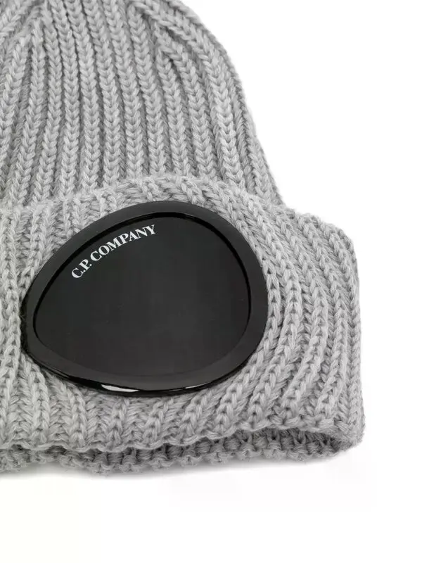 C.P. COMPANY Goggle-detail Wool Beanie