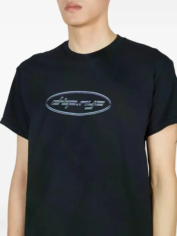 DTF.NYC Logo-print Cotton T-shirt