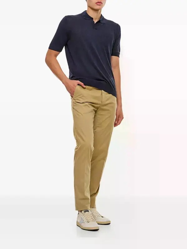 PT TORINO Regular Flat-front Trousers