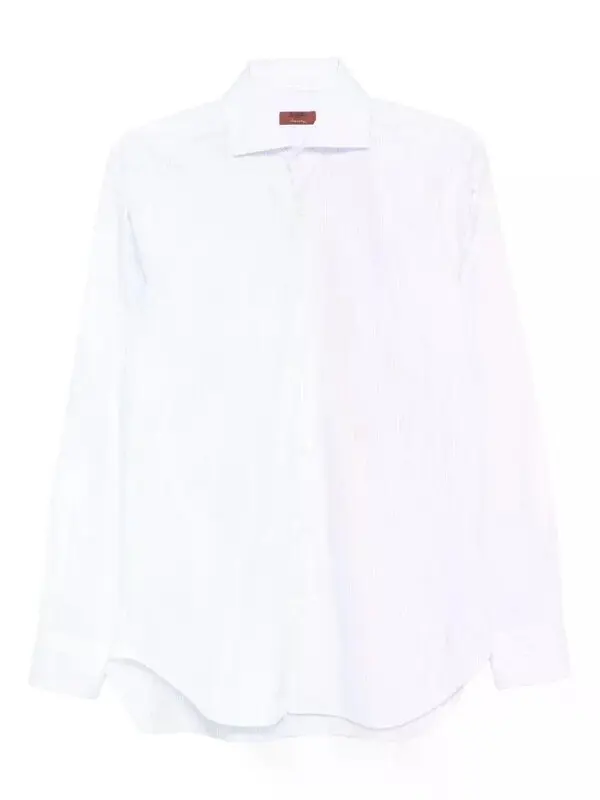 BARBA NAPOLI Cotton Shirt - White