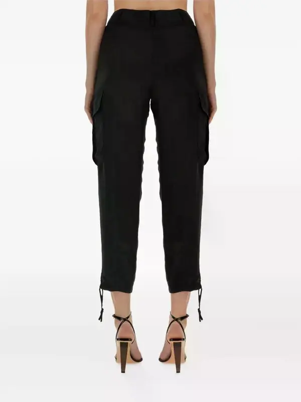 Aspesi Cargo Trousers With Drawstring Detail
