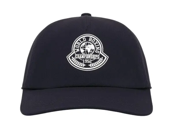 Moncler World Boxing Championship Baseball Cap - Navy Blue