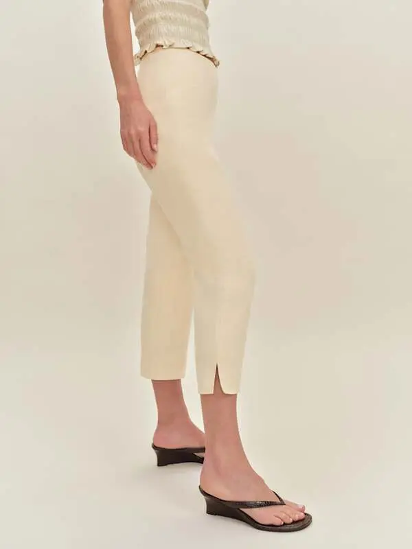 REFORMATION Petites Petra Linen Pedal Pusher Pant