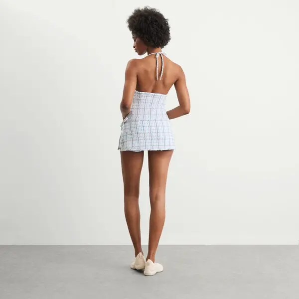PEACHY DEN Cindy Halter Skort Dress