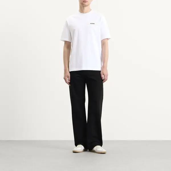 Jacquemus Straight Leg Denim Jeans - Black