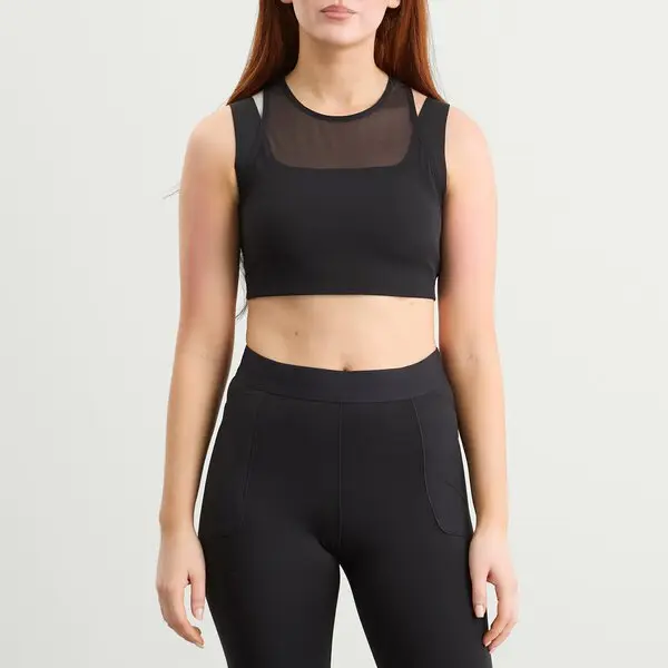 The North Face Refina Active Double-layer Bralette - Tnf Black
