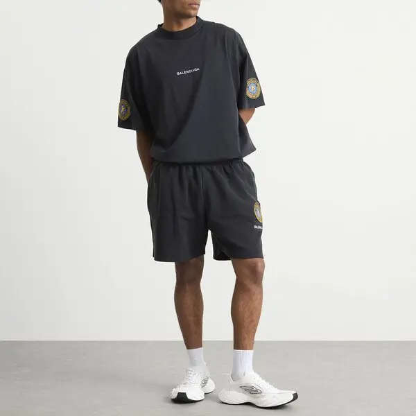Balenciaga Uniform Merch Dry Molleton Shorts