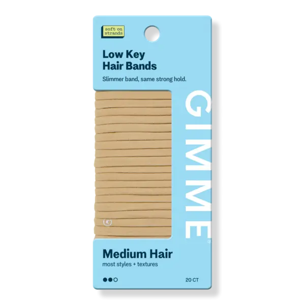GIMME BEAUTY Low Profile Hair Bands - Blonde