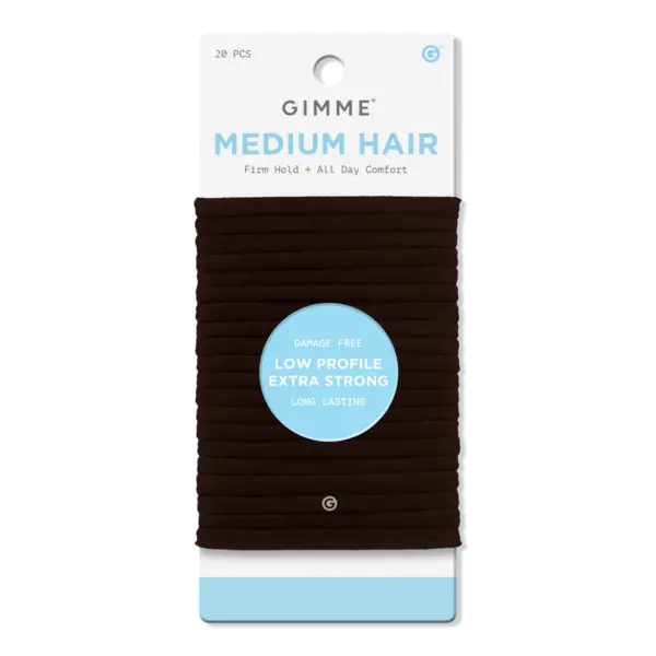 GIMME BEAUTY Low Profile Hair Band - Dark Brown
