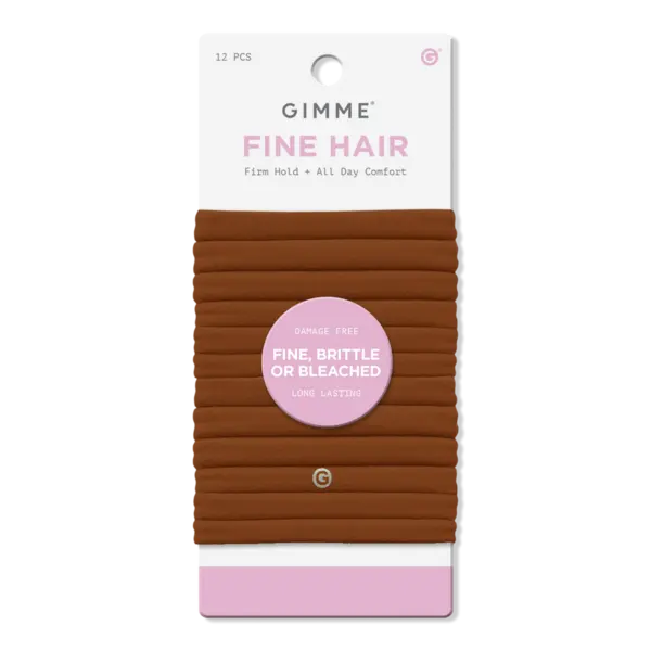 GIMME BEAUTY Fine Hair Bands - Red