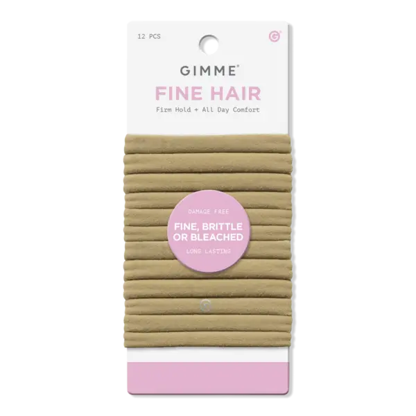 GIMME BEAUTY Fine Hair Bands - Dark Blonde