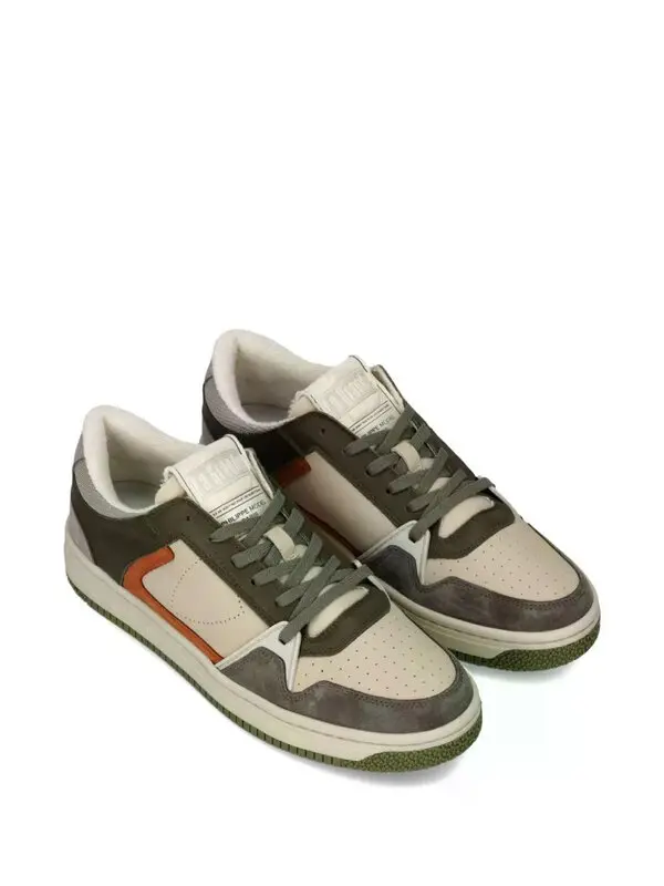 Philippe Model Panelled Low-top Sneakers - Brown